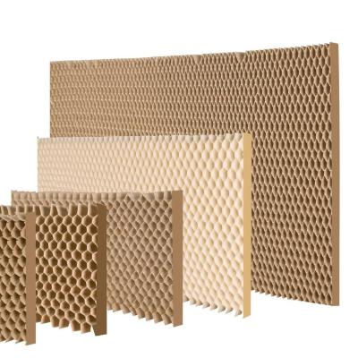 China Flame Retardant Paper Honeycomb Core 10mm 20mm Cell for Furniture Door Filling for sale