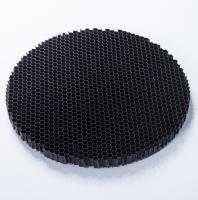 China Black Aluminum Honeycomb Louver 0.4-5mm Side Length for Multi-Function Fill Light with 46-190 kg/m³ Density for sale