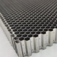 China 60mm Thick 304 Stainless Steel Honeycomb Core | 5-300mm Custom Thickness | 0.8-30mm Cell Sizes for sale