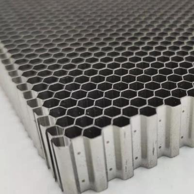 China 60mm Thick 304 Stainless Steel Honeycomb Core | 5-300mm Custom Thickness | 0.8-30mm Cell Sizes for sale