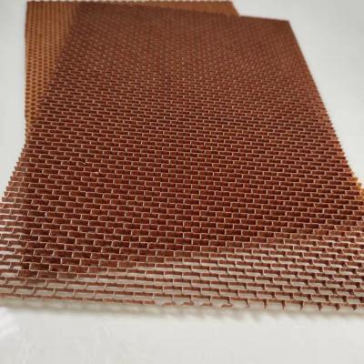 China High Compressive Strength Over Expanded Aramid Honeycomb Core With Hexagonal Hole for sale