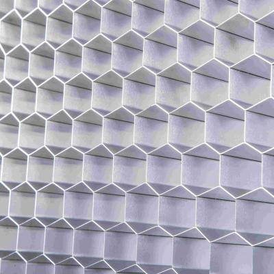 China High Strength Aluminum Honeycomb Core 1.04-50mm Cell Size with 1220x2440mm Standard Dimensions for sale