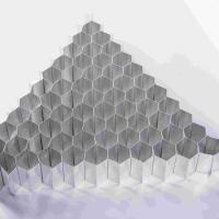 China Aluminum Honeycomb Core 1220x2440mm Panel - 2-200mm Thickness with A1 Fireproof Rating for sale
