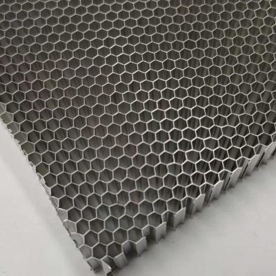 China Square Aluminum Honeycomb Mesh 0.025-0.2mm Foil for Machine Protection Cabin Sound Insulation for sale
