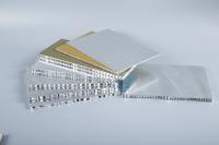 China Standard 1220x2440mm Aluminum Honeycomb Panels for Building Curtain Wall 4-5.5kg/m2 for sale
