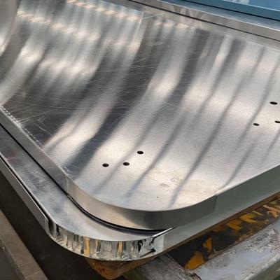 China Lightweight Aluminum Honeycomb Panels 2400x1200mm for Car Roof Tent for sale