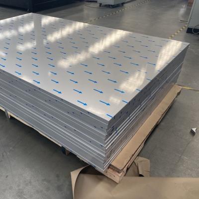 China Bending and Edge Sealing Aluminum Honeycomb Panel 5mm 100mm Thickness Fireproof B1 for sale