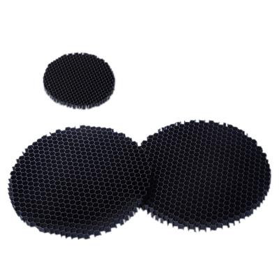 China Black Aluminum Honeycomb Grid Core 3.2mm Cell Size Anti Glare Lamps for Traffic Lights for sale