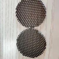 China Cricular 3mm Thickness Aluminum Honeycomb Grid Core Used For Various Traffic Light for sale
