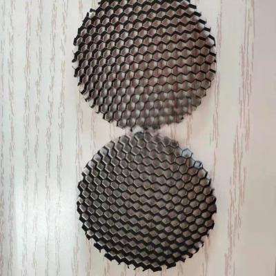 China Cricular 3mm Thickness Aluminum Honeycomb Grid Core Used For Various Traffic Light for sale