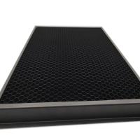 China 12mm Thickness Aluminum Honeycomb Grid Core Black With Frame Used For Various LED Fill Light for sale
