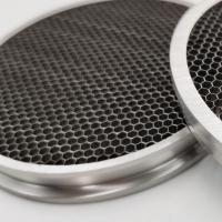 China Accept Customized Size 300*300mm Stainless Steel Honeycomb Ventilation With Various Frame for sale
