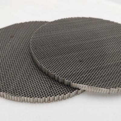 China 304 316L Stainless Steel Honeycomb Ventilation Panel 0.8mm Cell Size Customizable for sale
