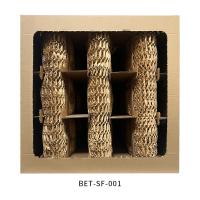 China Overspray Filter Cardboard Box Filter 480×480mm with 1500 m³/h Air Flow and ≥98% Filtration Efficiency for sale
