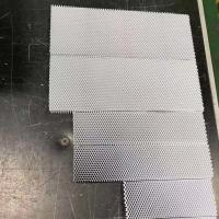 China No Frame Aluminum Honeycomb Photocatalyst Filter Core 0.8mm to 3mm Cell Size for Odor Removal for sale