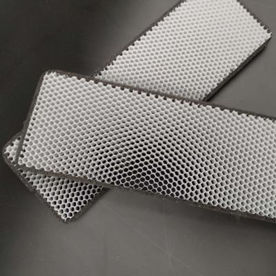 China Sponge Frame Aluminum Honeycomb Filter with TiO2 Coating Custom Size 0.8mm to 3mm Cell for sale