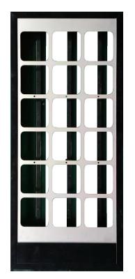 China Micro Electrostatic Filter Screen 580x254mm Customizable for Ventilation Ducts for sale