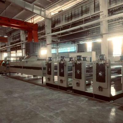 China Continuous Aluminum Honeycomb Panel Production Line 1000 Pcs Per Day 60m Length for sale