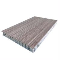 China Moisture Proof Aluminum Honeycomb Board 5mm to 50mm for Luxury Vehicle Ship Interior Decoration for sale