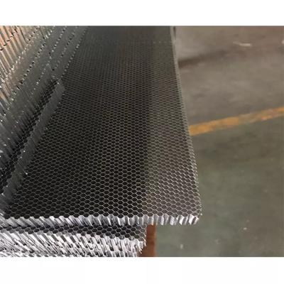 China Aluminum Honeycomb Core 1220x2440mm Standard Size for Building Industry High Strength Lightweight for sale