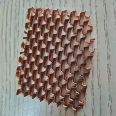 China Plum Shaped Flexible Aramid Honeycomb Core With High Strength for sale