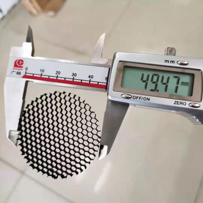 China Aluminum Honeycomb Grid Core 3.2mm Cell Size Anti Glare Louver for LED Light for sale