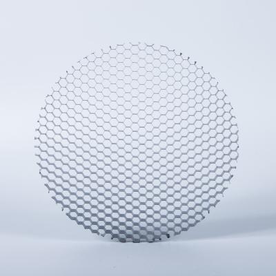 China Al3003 Aluminum Honeycomb Core Louver Light Grid 0.4mm to 5mm Side Length for Anti Glare Lighting for sale