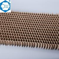 China Lightweight Paper Honeycomb Core for Door Filling Cell Size 20mm 25mm High Strength for sale