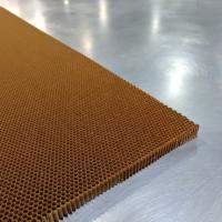 China Aramid Honeycomb Core 3.2mm 4.8mm 9.5mm Cell Size Lightweight High Strength Corrosion Resistance for sale