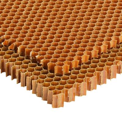 China Standard 1220x2440mm Nomex Aramid Honeycomb Core 3.2mm to 9.5mm Cell Size for Aerospace and Industrial Use for sale
