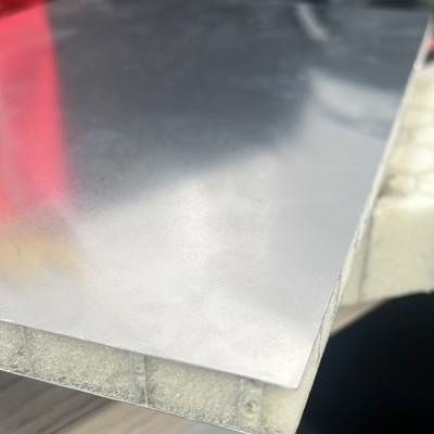 China Aluminum Honeycomb Core Filled Foam Sandwich Panel 0.6 MPa Shear Strength Lightweight for sale