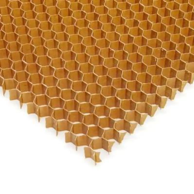 China 1.5mm Thickness Industrial Grade Aramid Honeycomb Core Corrosion Resistance Super Light for sale