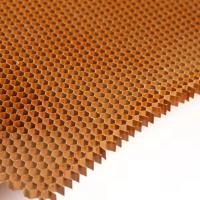 China 3.2mm Cell Size 48 Density Aramid Honeycomb Core High Strength For Radar Radomes for sale
