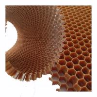 China 3.2mm 4.8mm Cell Size Aerospace Grade Aramid Honeycomb Core Outstanding Corrosion Resistance for sale