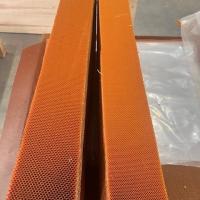 China Over 10MPa Flat Compression Strength Aviation Grade Aramid Honeycomb Core For Wings for sale