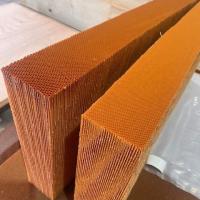China Over 10MPa Flat Compression Strength Aviation Grade Aramid Honeycomb Core For Wings for sale