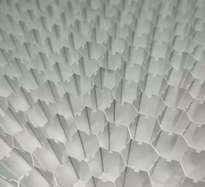 China Custom Grooved Aluminum Honeycomb Core 1220x2440mm for Composite Panels with 0.015-0.1mm Foil Thickness for sale