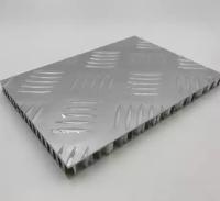 China Aluminum Honeycomb Panels 1220x2440mm for Railway, Bus & Ship Door Applications with 5-50mm Thickness Options for sale