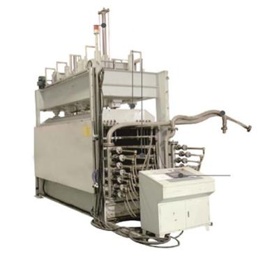 China 100T Compound Hot Pressing Machine for Aluminum Honeycomb Panels 2440x1220mm with 96kW Power for sale