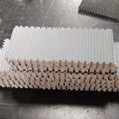 China 500x500mm Aluminum Honeycomb Photocatalyst Filter Core with 0.04-0.08mm Foil Thickness for Air Purification Systems for sale