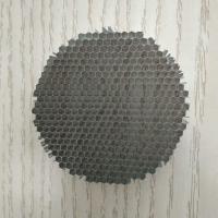 China Circular Aluminum Honeycomb Louver 12.7mm for Oxygen Generator Equipment with 0.4-5mm Cell Sizes for sale