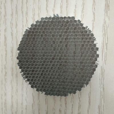 China Circular Aluminum Honeycomb Louver 12.7mm for Oxygen Generator Equipment with 0.4-5mm Cell Sizes for sale