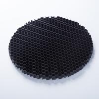 China Round Black Aluminum Honeycomb Louver 2mm Side Length for Traffic Lights and LED Lighting Systems for sale