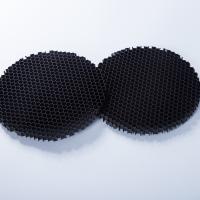China Microporous Aluminum Honeycomb Glare Louvre 110mm with 0.015-0.1mm Foil Thickness for LED Lighting Applications for sale