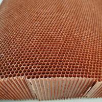 China Lightweight Aramid Honeycomb Core 3.2-9.5mm Cell Size for Marine and Aerospace Applications for sale
