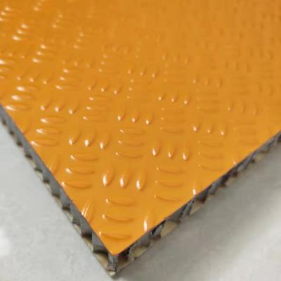 China Antiskid FRP Honeycomb Sandwich Panel 5-20mm Thickness for Freight Car Floor 1220x2440mm for sale
