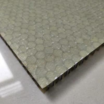 China 1500x2000mm FRP Honeycomb Panel with 5-20mm Thickness and Al3003 Aluminum Core for Industrial Applications for sale