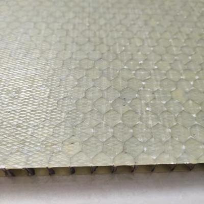 China Light Weight FRP Honeycomb Sandwich Panel 1000x2000mm with 5-20mm Thickness and Aluminum Core for sale