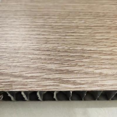 China HPL Honeycomb Panel 1550x2450mm with Sound Insulation - Fireproof Aluminum Core 10-25mm Thickness for sale