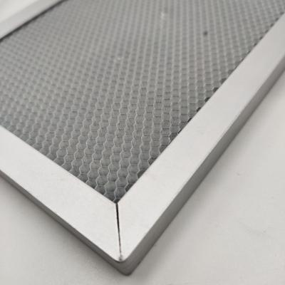 China ISO9001 Aluminum Honeycomb Photocatalyst Filter Substrate 100x100mm to 1000x1000mm with 0.021-0.08mm Foil Thickness for sale